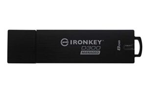 kingston ironkey 8gb d300sm usb 3.1 flash drive - 8 gb - usb 3.1-256-bit aes - taa compliant