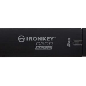 Kingston - IKD300SM/64GB - MF IKD300SM 64GB 64GB D300SM AES 256 XTS Encrypted USB Drive Retail