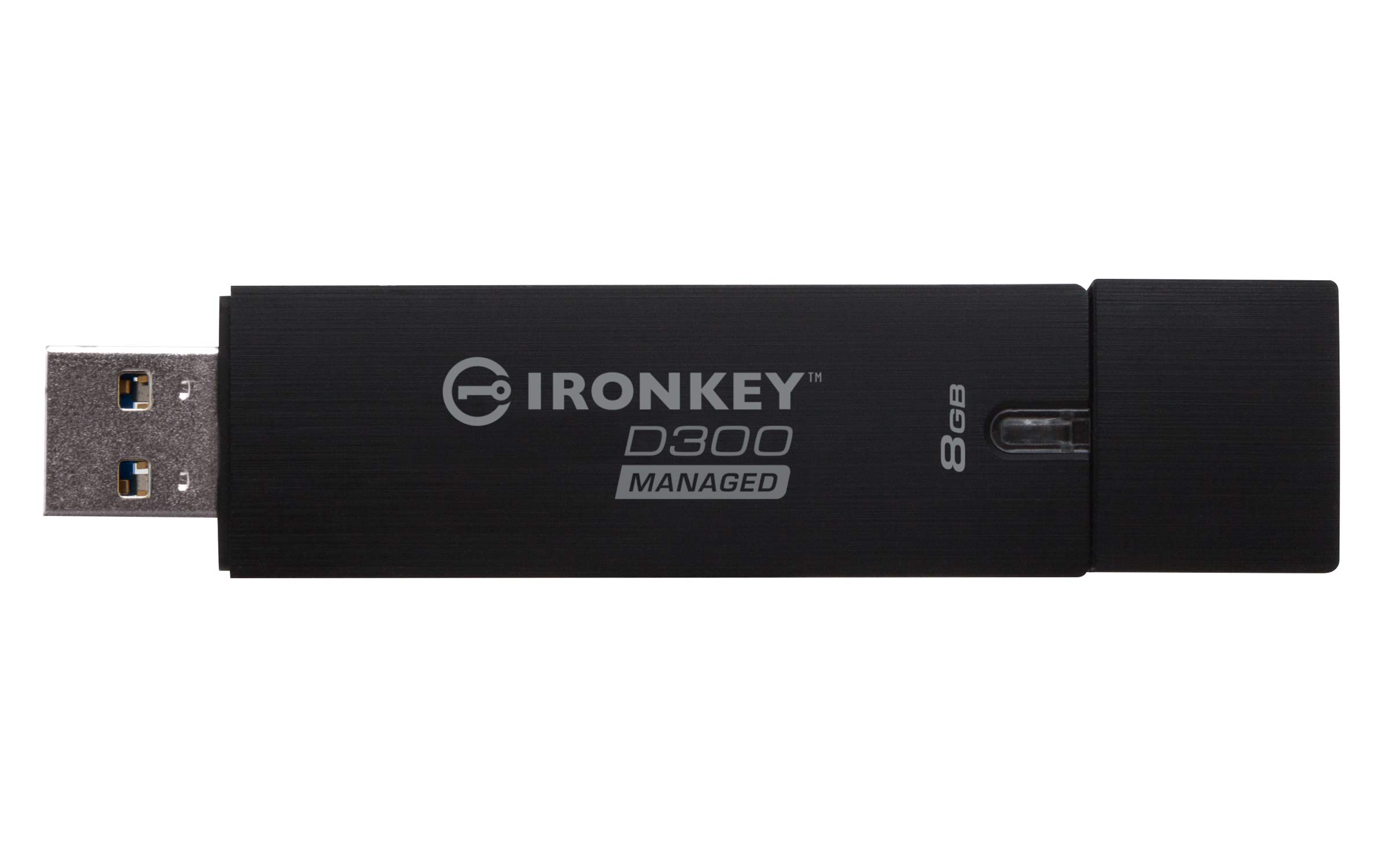 Kingston - IKD300SM/64GB - MF IKD300SM 64GB 64GB D300SM AES 256 XTS Encrypted USB Drive Retail