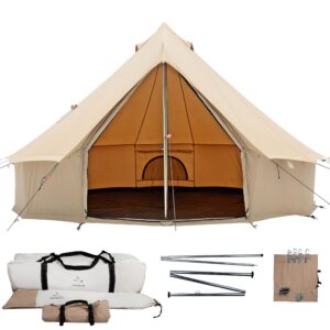 regatta bell tent (sandstone beige, 10' (3m), water repellent)