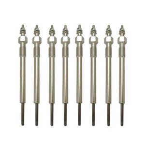 8pcs diesel glow plug for chevy gmc 6.6l duramax lb7 & early build lly (2001 2002 2003 2004 2005) replaces 97226202, 800381113, 97364968, 97326305, drx0058