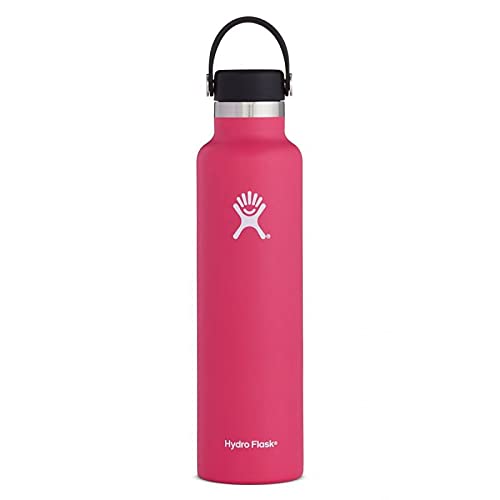 Hydro Flask Water Bottle - Standard Mouth Flex Lid - 24 oz, Watermelon