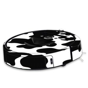 mightyskins skin compatible with irobot roomba i7 robot vacuum - cow print | protective, durable, and unique vinyl decal wrap cover | easy to apply, remove, and change styles | made in the usa