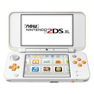 Nintendo New 2DS XL - White + Orange (Renewed)