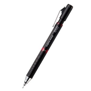 kokuyo mechanical pencil, enpitsu sharp type mx metal grip, 0.9mm (ps-p500r-1p)