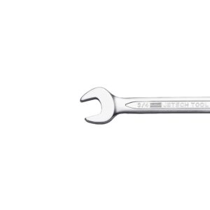 Jetech 3/4 Inch Combination Wrench - Durable Cr-V Steel, Precise 12 Point Opening, Off-Corners Design, 15-Degree Offset