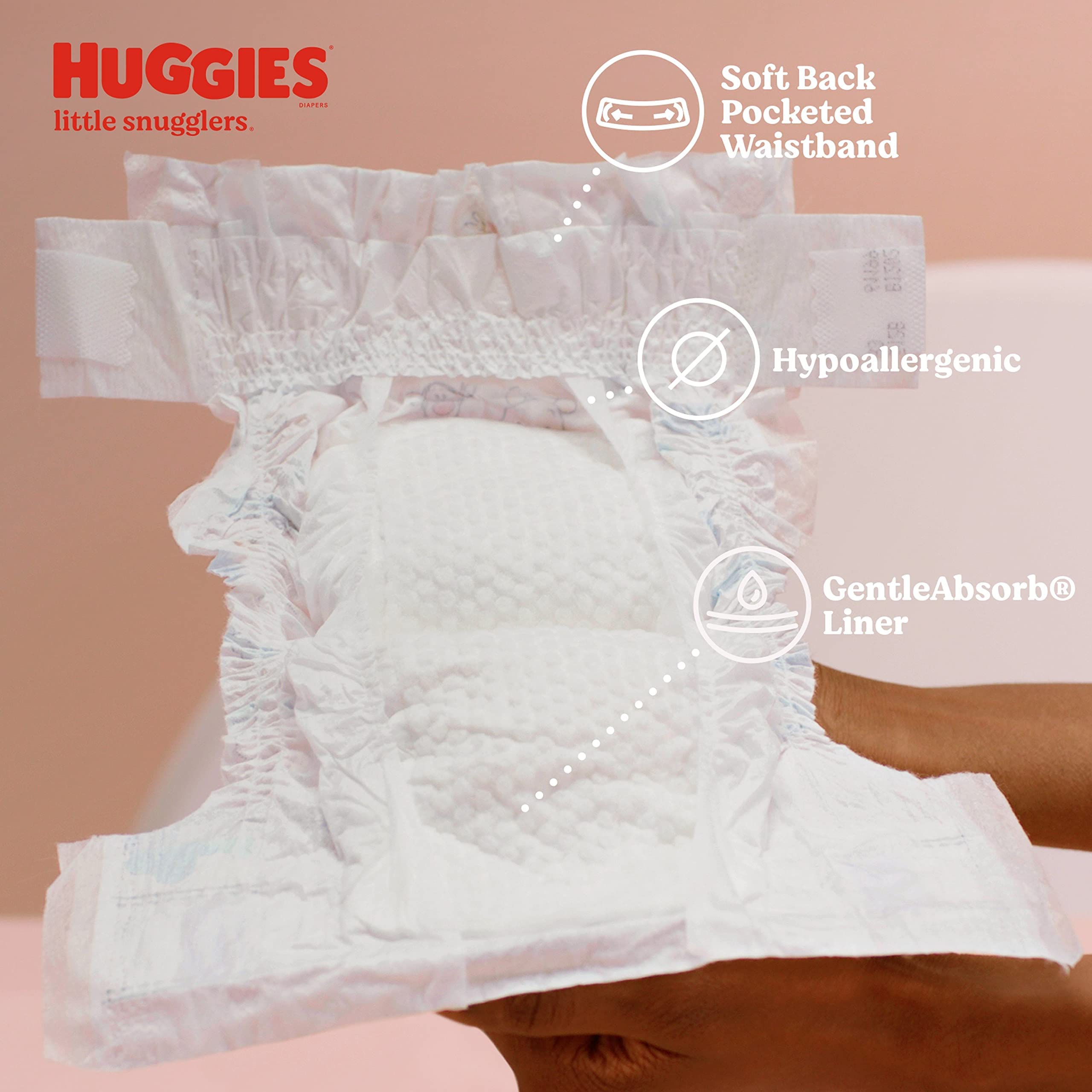 Baby Diapers Size 2, 29 Ct, Huggies Little Snugglers