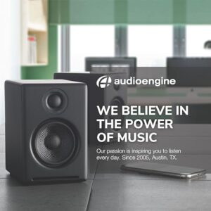 Audioengine A2 Plus Wireless Bluetooth Desktop Speakers - 60W Computer Speakers for Music and Gaming