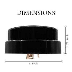 CHISWEAR Shorting Cap-for3P/5P/7P TwistLock Photocell Receptacle Temporary Protection