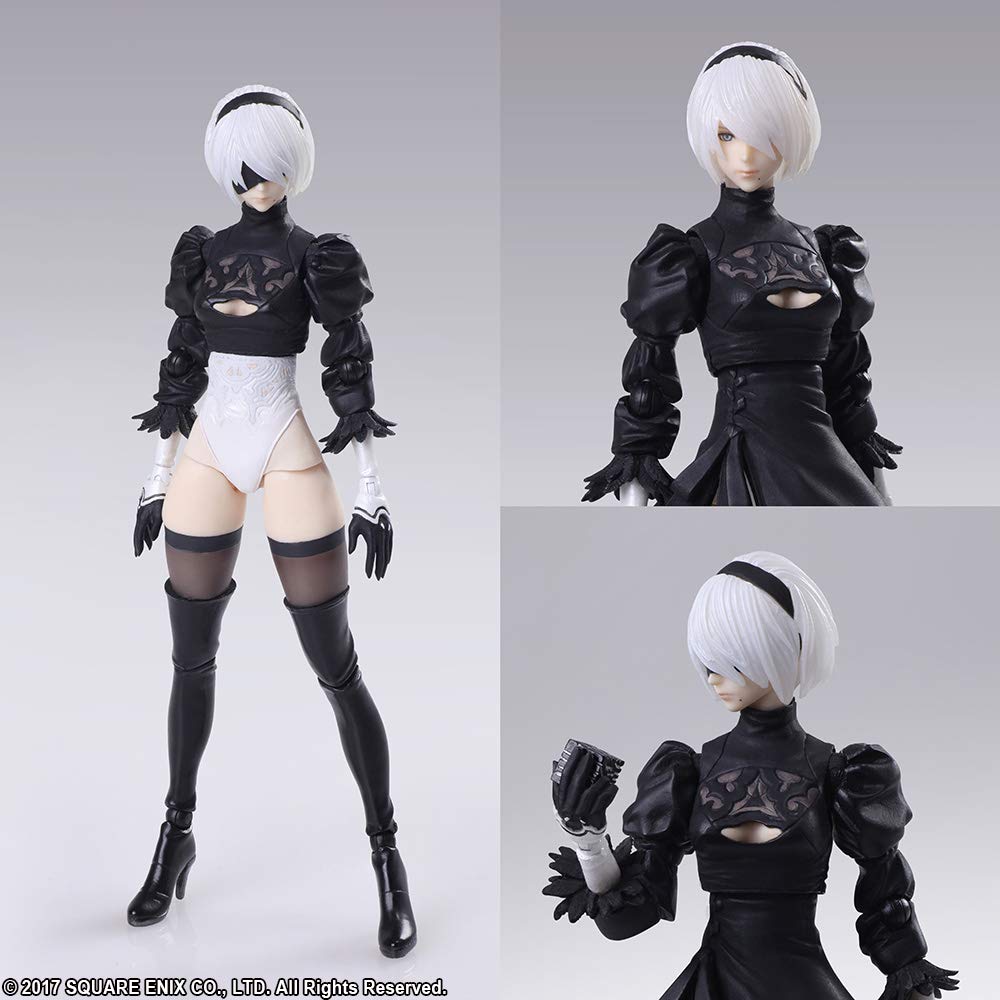 Square Enix Nier Automata 2B (YoRHa No. 2 Type B) Ver. 2 Bring Arts Action Figure