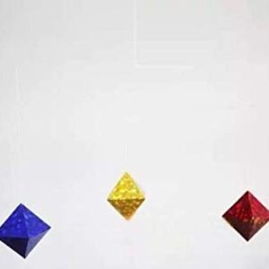 Montessori Octahedron Moblie Montessori Inspired Mobile Visual Mobiles