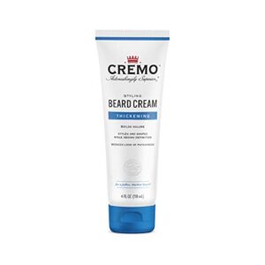 cremo styling beard cream, thickening, 4 fl oz