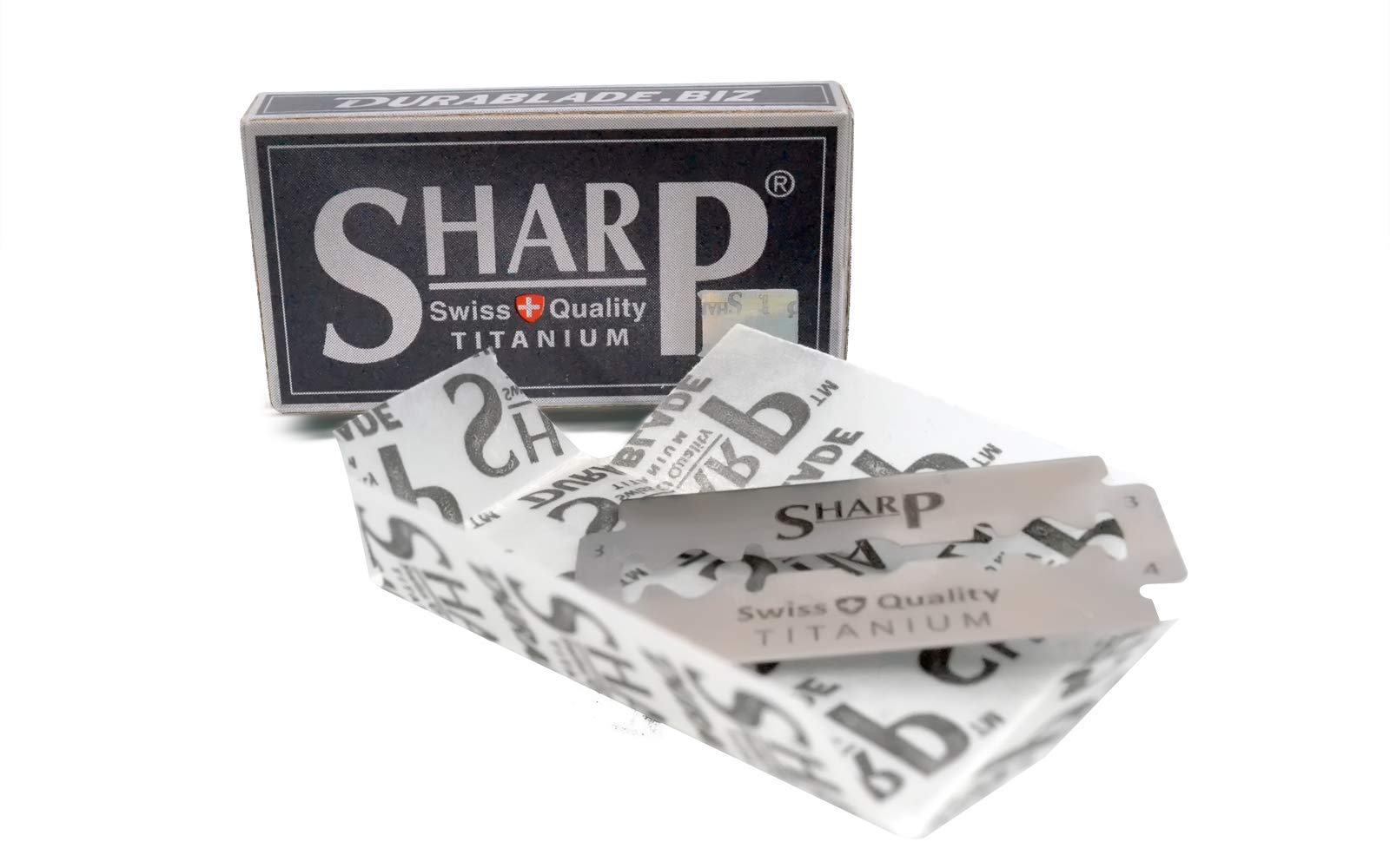 Durablade 100 Sharp Titanium Double Edge Razor Blades For Safety Razor - Men's Safety Razor Blades For Shaving For Men For A Smooth And Clean Shave (1 Year Supply)