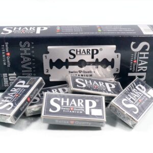 Durablade 100 Sharp Titanium Double Edge Razor Blades For Safety Razor - Men's Safety Razor Blades For Shaving For Men For A Smooth And Clean Shave (1 Year Supply)