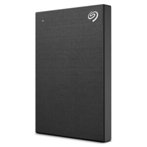 seagate backup plus slim 1tb external hard drive portable hdd – black usb 3.0 for pc laptop and mac, 1 year mylio create, 2 months adobe cc photography (sthn1000400)