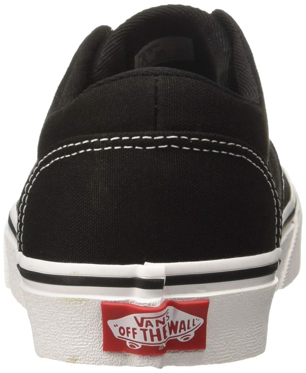 Vans Women's Doheny Trainers, Black Canvas Black White 187, 7