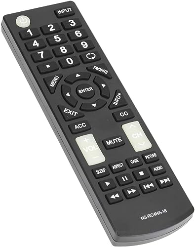 Universal NS-RC4NA-18 Remote Control Replacement for All Insignia TVs