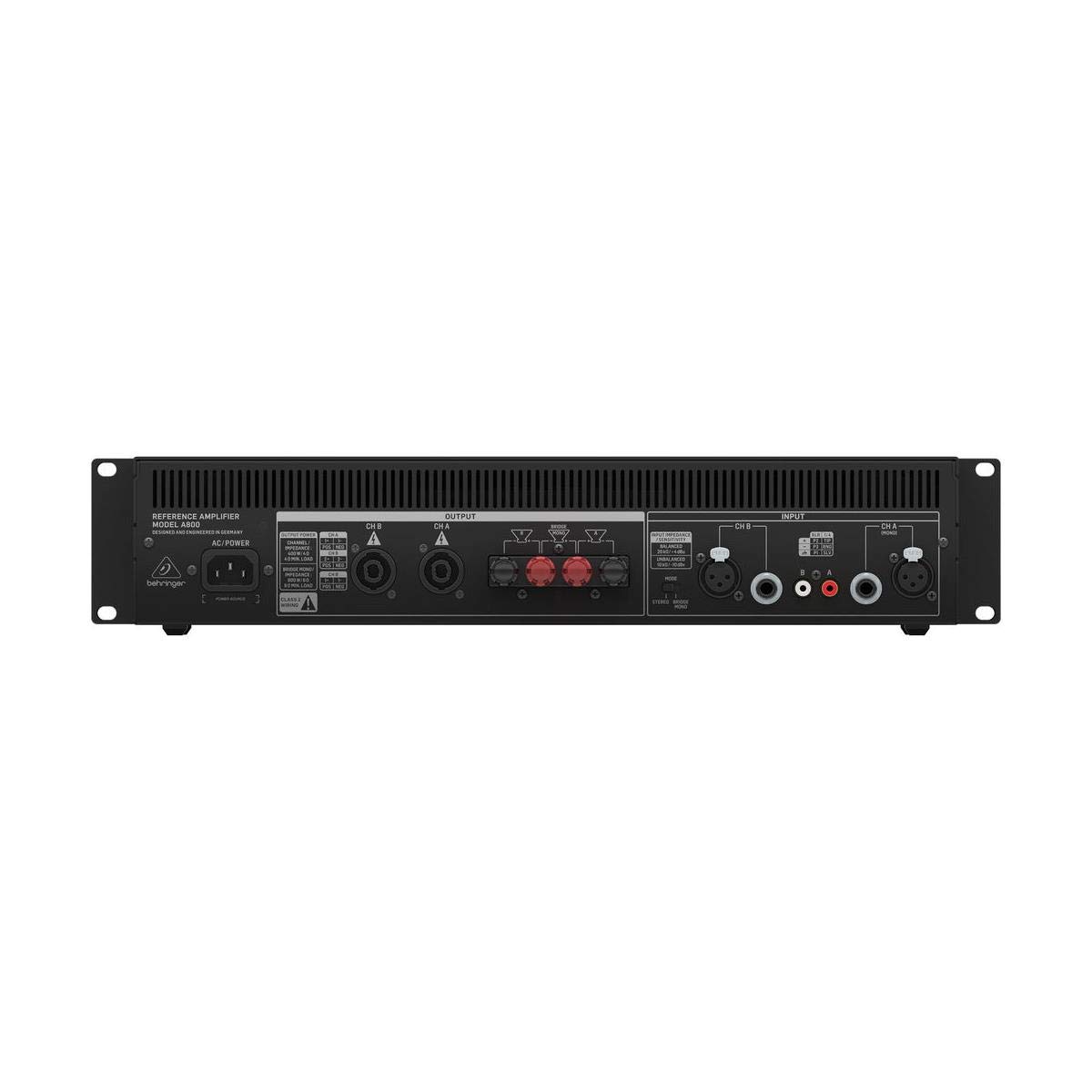 Behringer A800 Power Amplifier