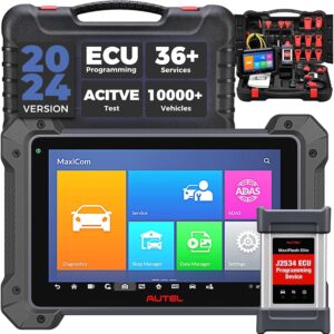 autel scanner mk908p, 2024 newest vehicle diagnostic scan tool j2534 online programming and coding, same as maxisys elite ms908p, 36+ special function code reader, active test bi-directional scanner