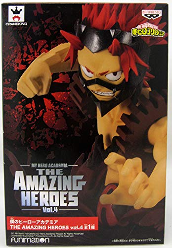 Banpresto 39346 My Hero Academia The Amazing Heroes Vol. 4 Eijiro Kirishima Figure