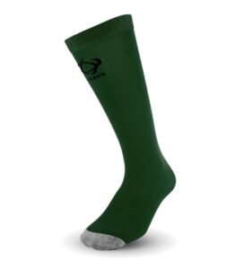 thinees skating socks (long, forest green)