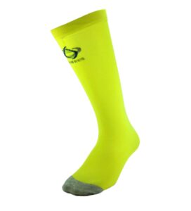 thinees skating socks (short, neon yellow)