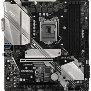 ASRock B365M PRO4 LGA1151/ Intel B365/ DDR4/ Quad CrossFireX/ SATA3&USB3.1/ M.2/ A&GbE/ MicroATX Motherboard