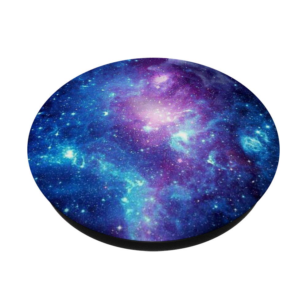 Purple Blue Galaxy Space Nebula PopSockets PopGrip: Swappable Grip for Phones & Tablets