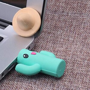 WDOIT 1 Pc 2 GB / 4 GB / 8 GB / 16 GB / 32 GB / 64 GB Creative U Disk 2.0 USB Mini Cute Cactus-Shape Flash Drive Pen Drive Data Storage Memory Stick, 64GB