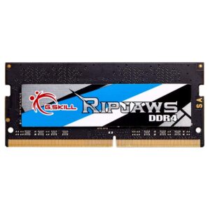 g.skill ripjaws ddr4 so-dimm series ddr4 ram 16gb (1x16gb) 2666mt/s cl19-19-19-43 1.20v unbuffered non-ecc notebook/laptop memory sodimm (f4-2666c19s-16grs)