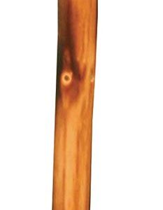 Wood Trekking Hiking Pole with Animal Head Face Bust Carving, 54" (Random Style)