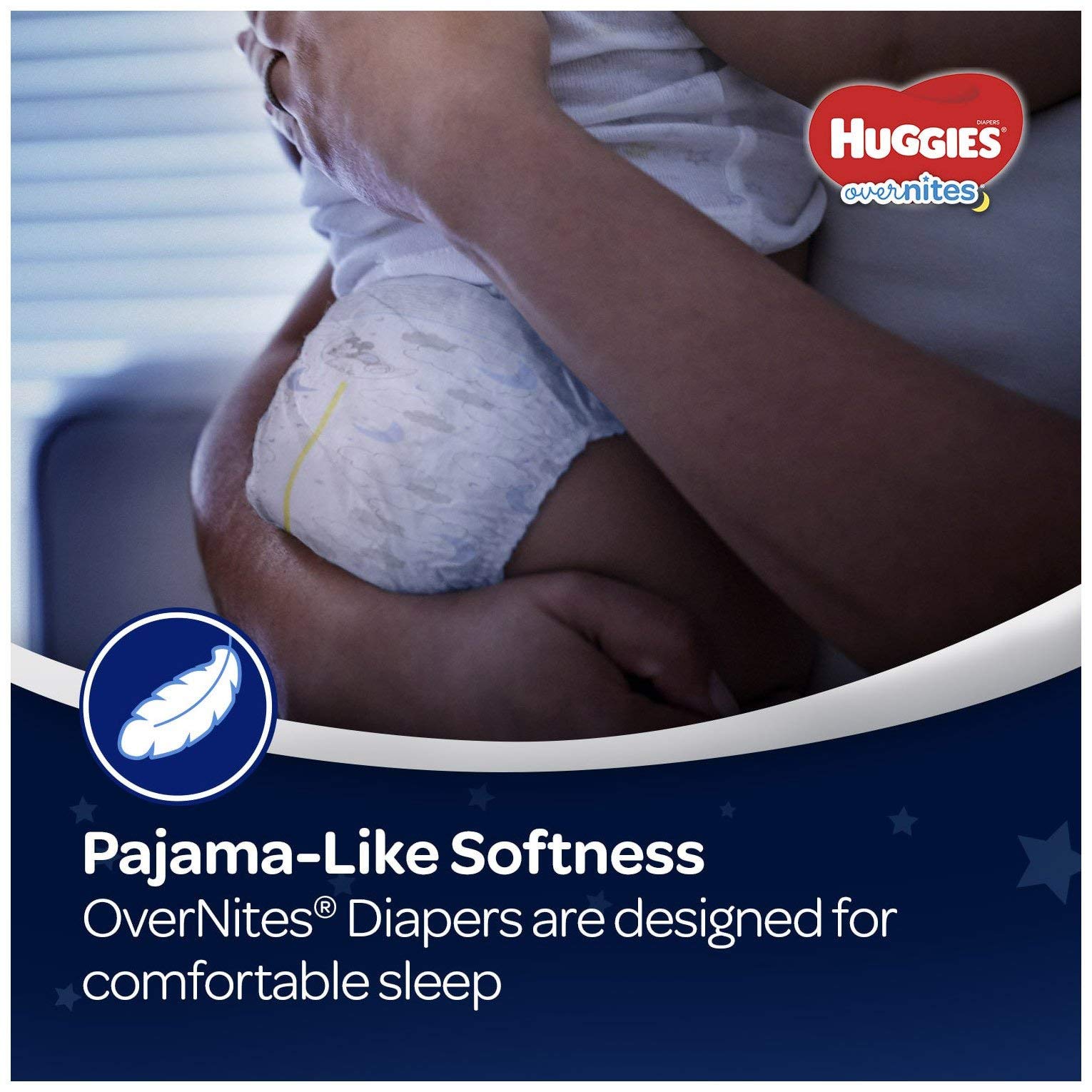 Huggies Overnites Nighttime Diapers, Size 6, 48 Ct