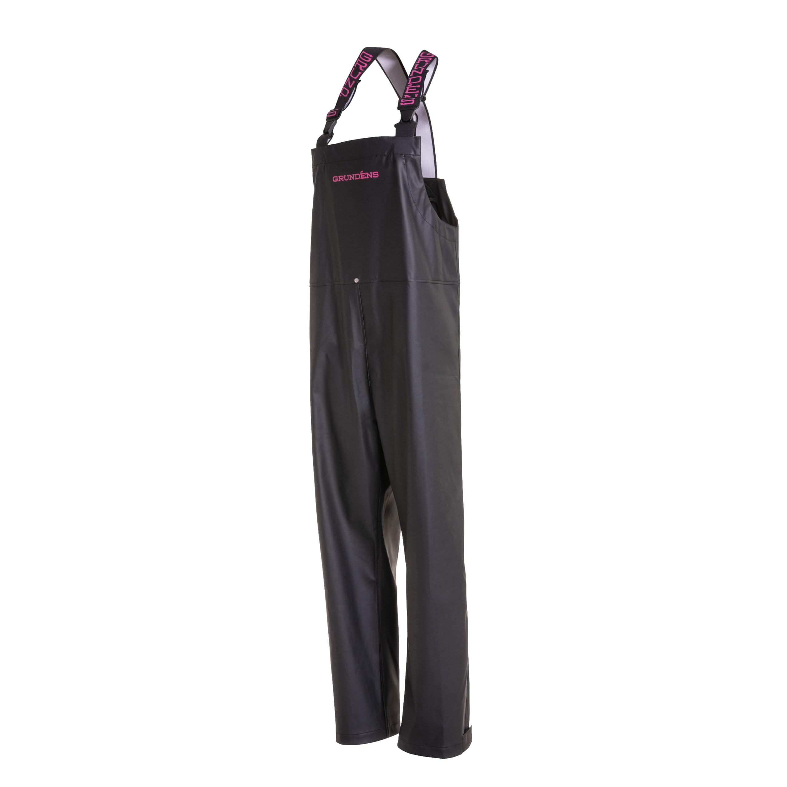 Grundéns Women’s Neptune Commercial Fishing Bib Pants | Waterproof, Adjustable, Black, X-Small