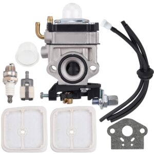 kizut wyk-186 carburetor for echo pas-260 pb-260l backpack blower srm260 srm261 shc261 pas-261 pe-260 pe-261 ppt-260 trimmer parts repower kit filter