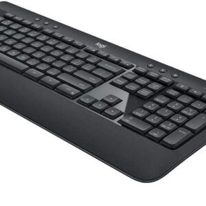 Logitech MK540 Advanced Wireless Keyboard Full Size for Windows Keyboard and Mouse, Long Battery Life, Caps Lock Indicator Light, Hot Keys