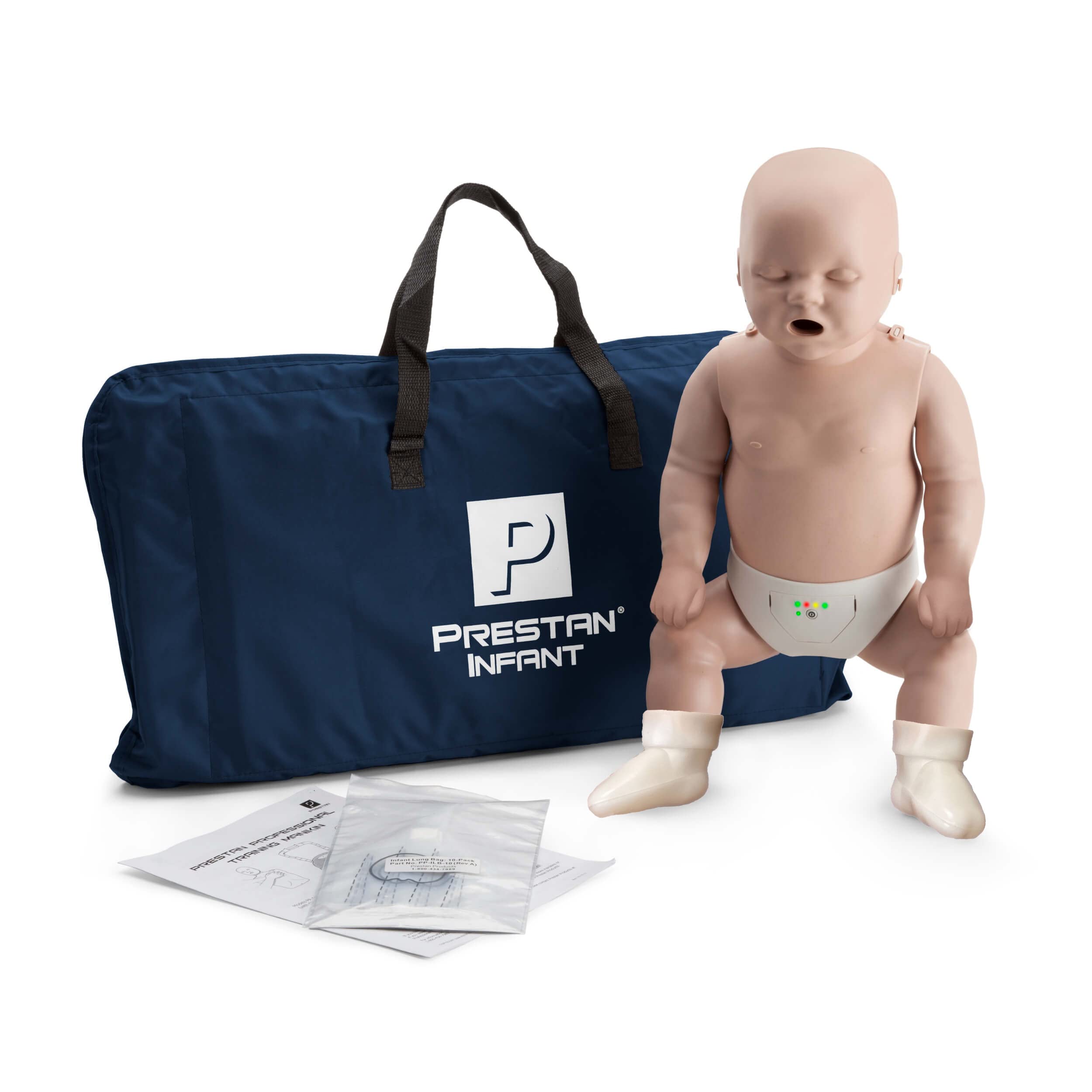 MCR Medical PRESTAN Adult and Infant CPR Manikin Kit with Feedback, Prestan UltraTrainer, and MCR Accessories