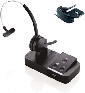 jabra pro 9450 wireless headset bundle with lifter and renewed headsets stress ball (renewed)