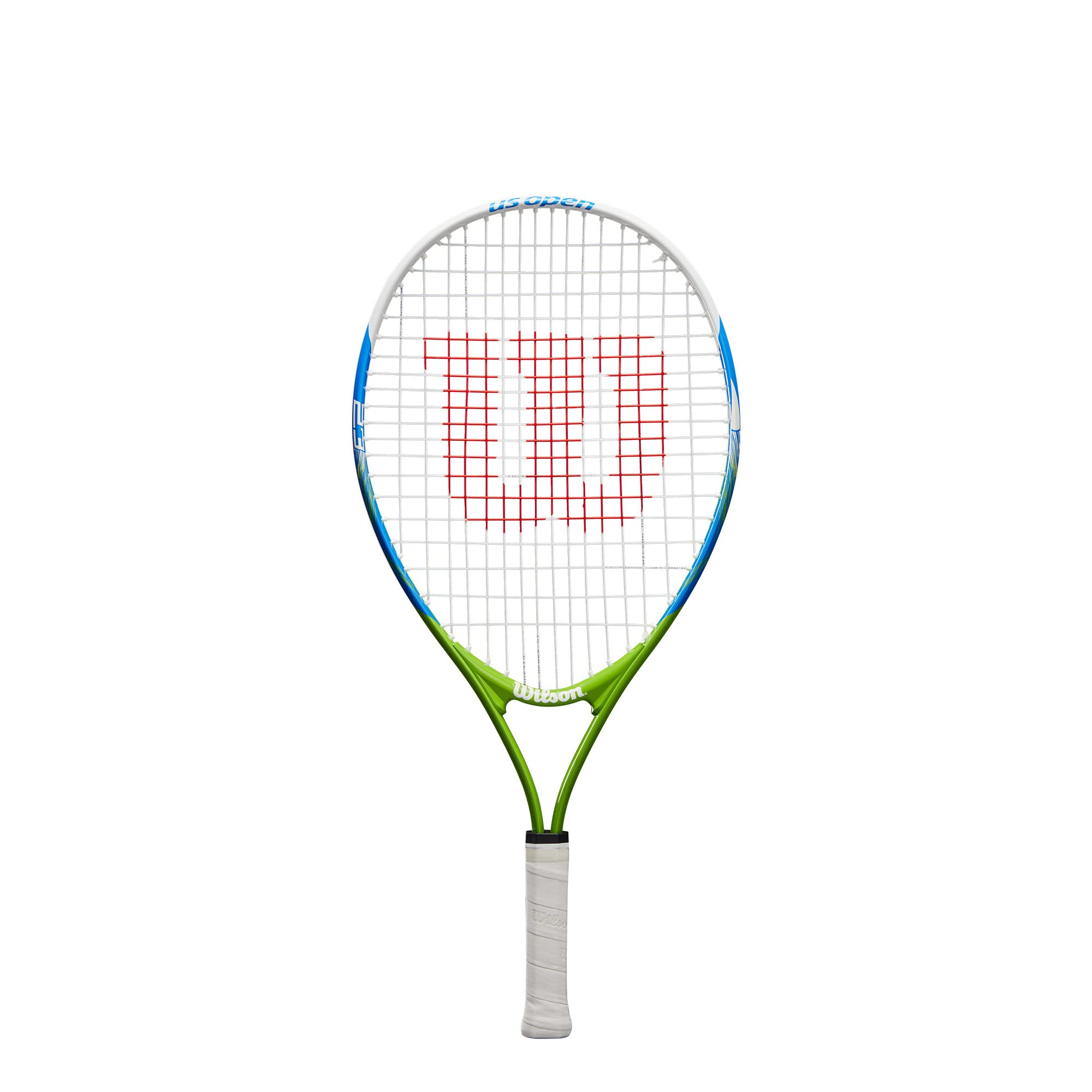 WILSON US Open Junior/Youth Recreational Tennis Rackets, Alloy steel, Blue/Green/White