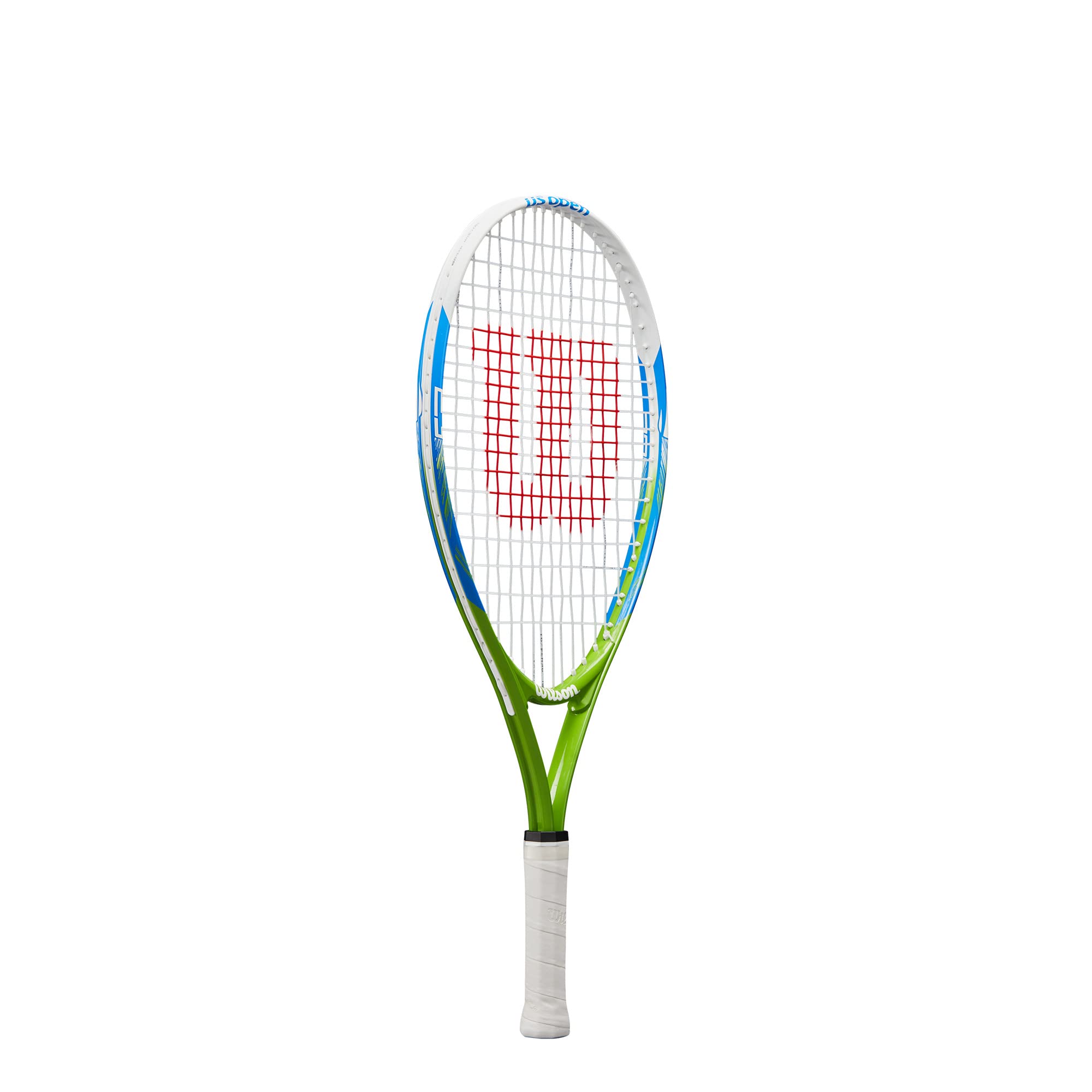 WILSON US Open Junior/Youth Recreational Tennis Rackets, Alloy steel, Blue/Green/White