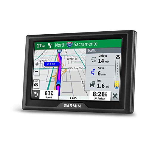 Garmin Drive 52 5" GPS Navigator and 7" EVA Case Bundle (2019 Model)