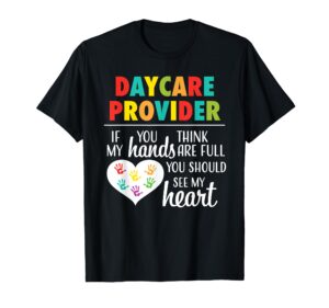 daycare provider tshirt appreciation gift childcare shirt t-shirt