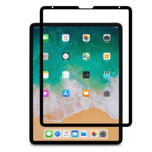 moshi ivisor ag screen protector for ipad pro 12.9 2020 & 2018, anti-glare, matte, washable & reusable, reduce fingerprints & smudging, compatible with ipad pencil for ipad pro 12.9 (2020 & 2018)