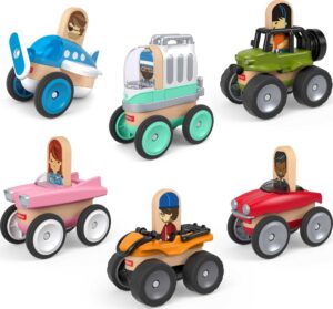 fisher-price wonder makers design system vehicle 6-pack