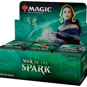 Magic: The Gathering War of The Spark Booster Box | 36 Booster Packs | Planeswalker in Every Pack