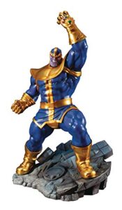 kotobukiya marvel universe avengers series: thanos artfx+ statue, multicolor, model:ktmk251