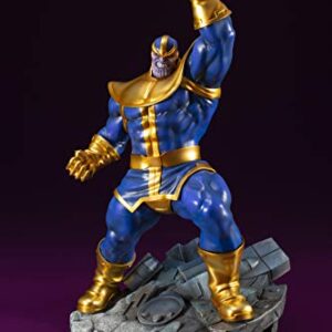 Kotobukiya Marvel Universe Avengers Series: Thanos Artfx+ Statue, Multicolor, Model:KTMK251