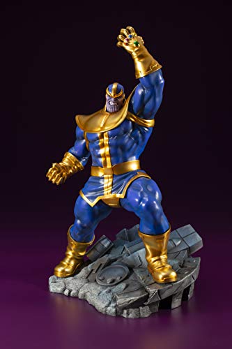 Kotobukiya Marvel Universe Avengers Series: Thanos Artfx+ Statue, Multicolor, Model:KTMK251