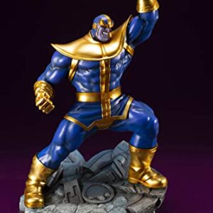 Kotobukiya Marvel Universe Avengers Series: Thanos Artfx+ Statue, Multicolor, Model:KTMK251