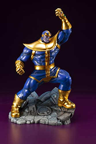 Kotobukiya Marvel Universe Avengers Series: Thanos Artfx+ Statue, Multicolor, Model:KTMK251