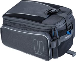 basil sport design mik trunk bag, graphite, 7-15 litre